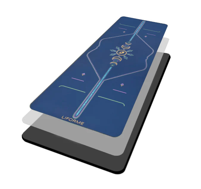 THẢM TẬP YOGA LIFORME COSMIC MOON - DUSK BLUE